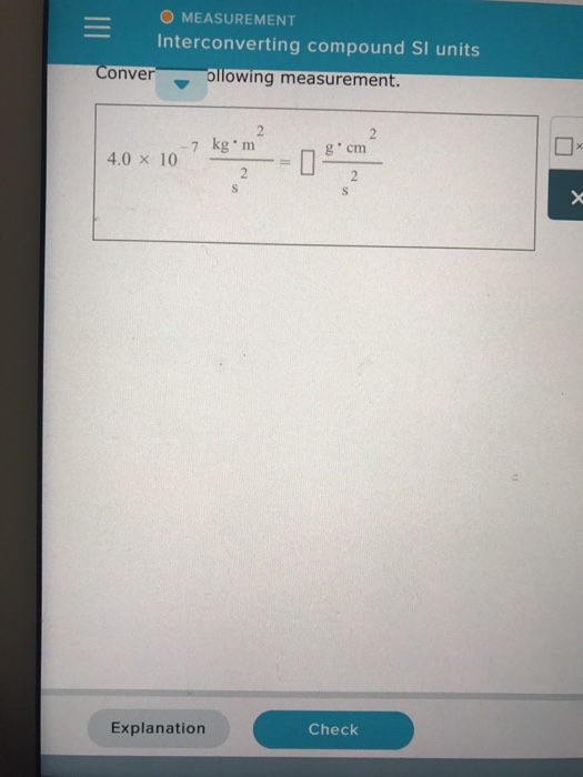Solved Convert the following measurement. 4.0 times 10^-7 kg | Chegg.com