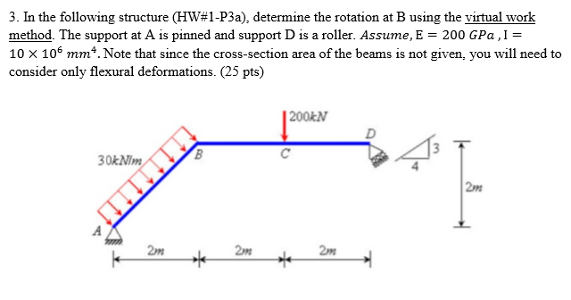 Solved 3. In the following structure (HW#1-P3a), determine | Chegg.com