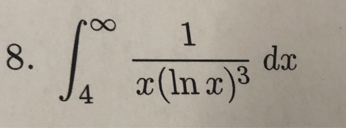 Solved 8 J4 (In c)3 | Chegg.com