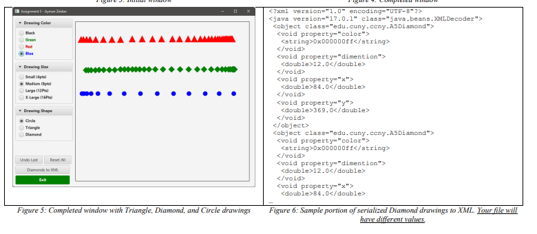 Solved package edu.cuny.ccny.a5.shape; 1 2. 3 import | Chegg.com