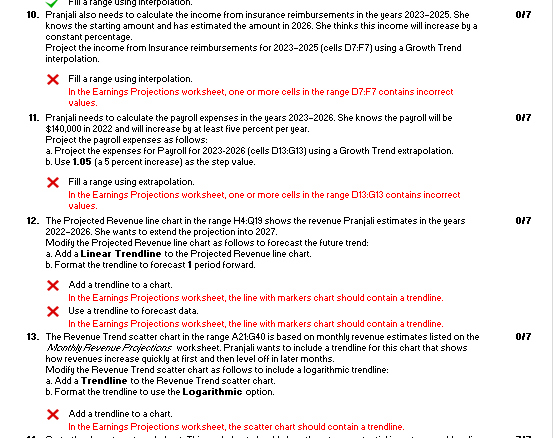 10. Praniali also needs to calculate the income from | Chegg.com