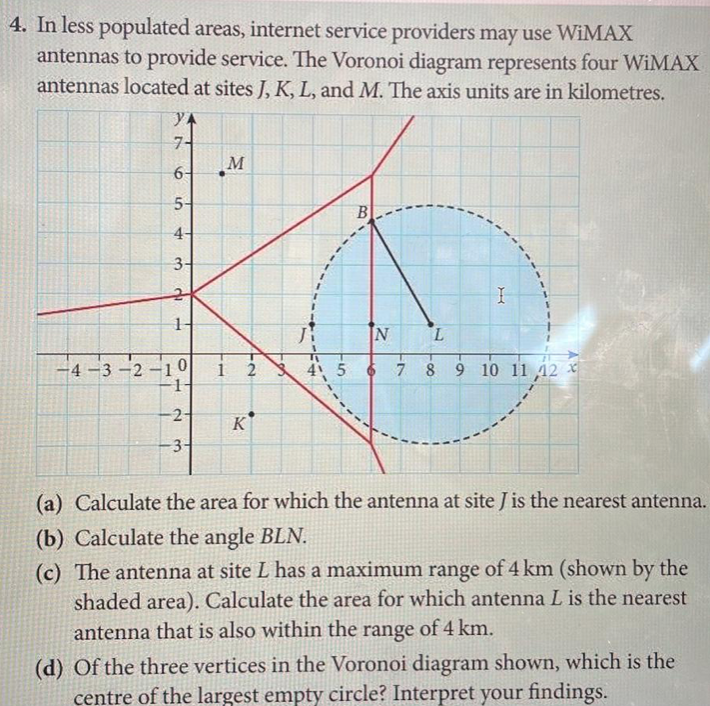 Solved 4. In less populated areas, internet service | Chegg.com
