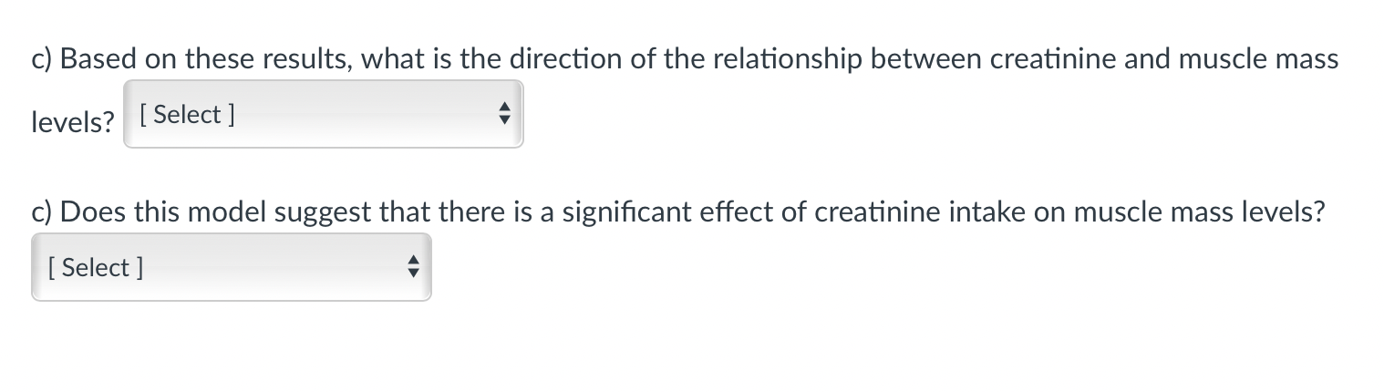 Examine the R output below of a linear regression | Chegg.com