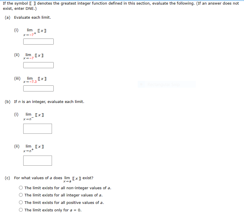 Solved If the symbol [ ] denotes the greatest integer | Chegg.com