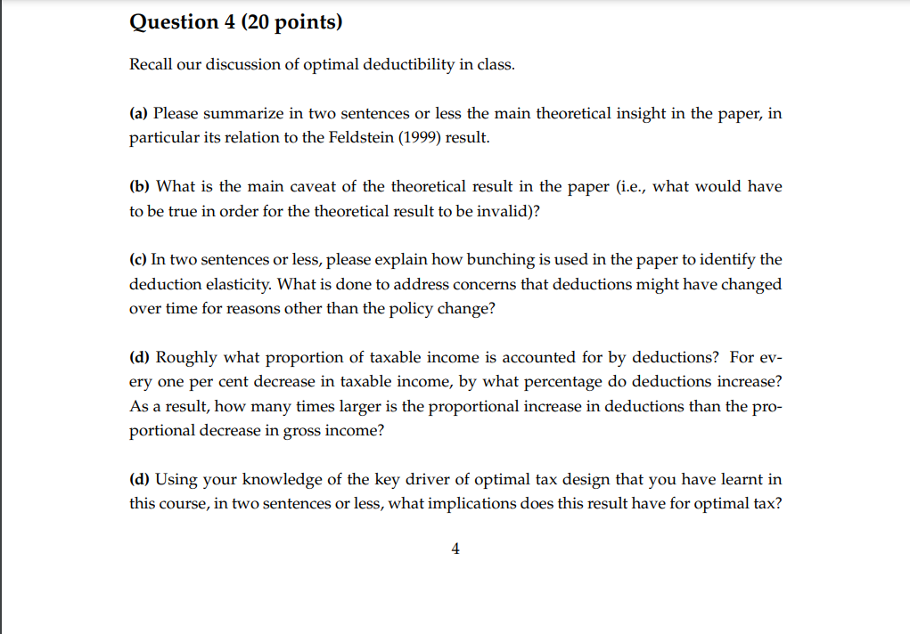 Solved Recall our discussion of optimal deductibility in | Chegg.com