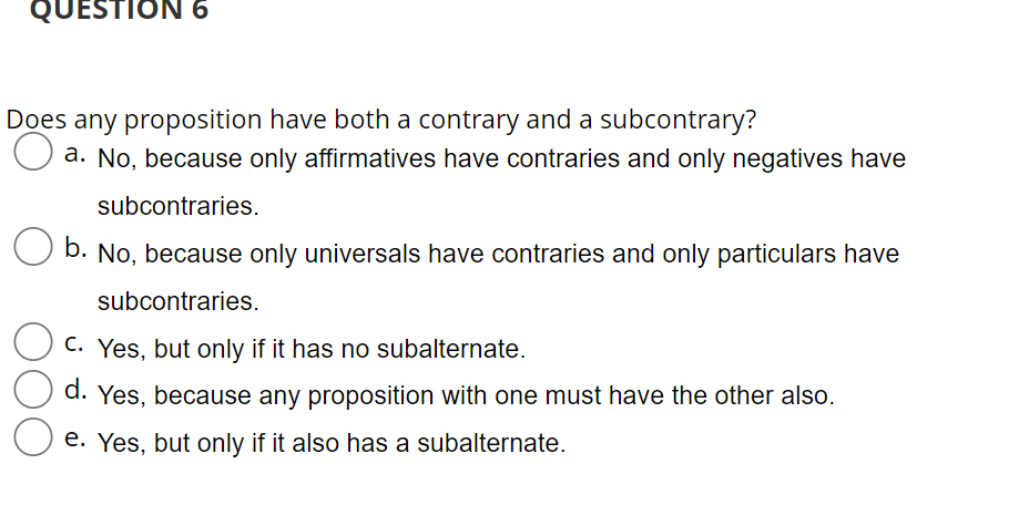 Solved According to the modern view of existential import, | Chegg.com