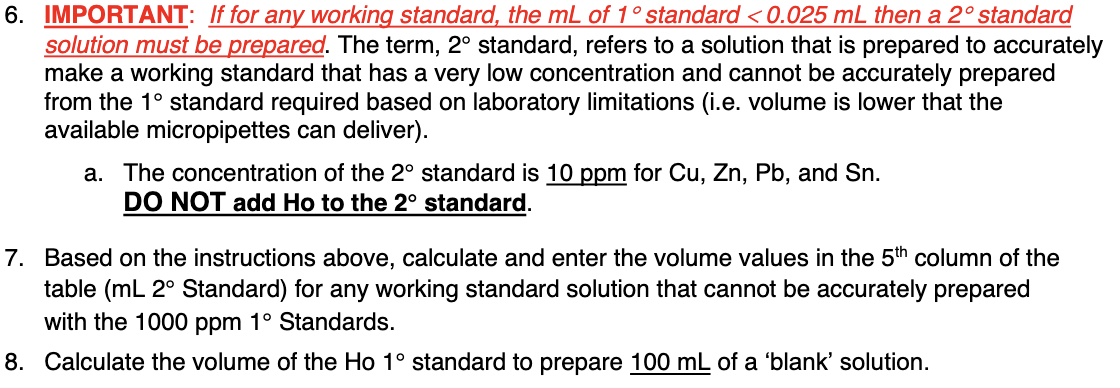 Solved 1. Locate the 1∘ reference standard solutions for | Chegg.com