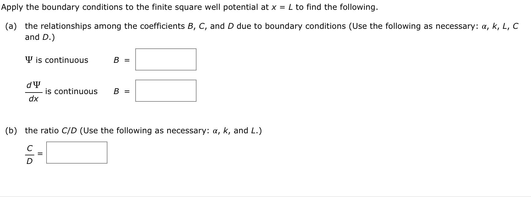 Solved Apply the boundary conditions to the finite square | Chegg.com