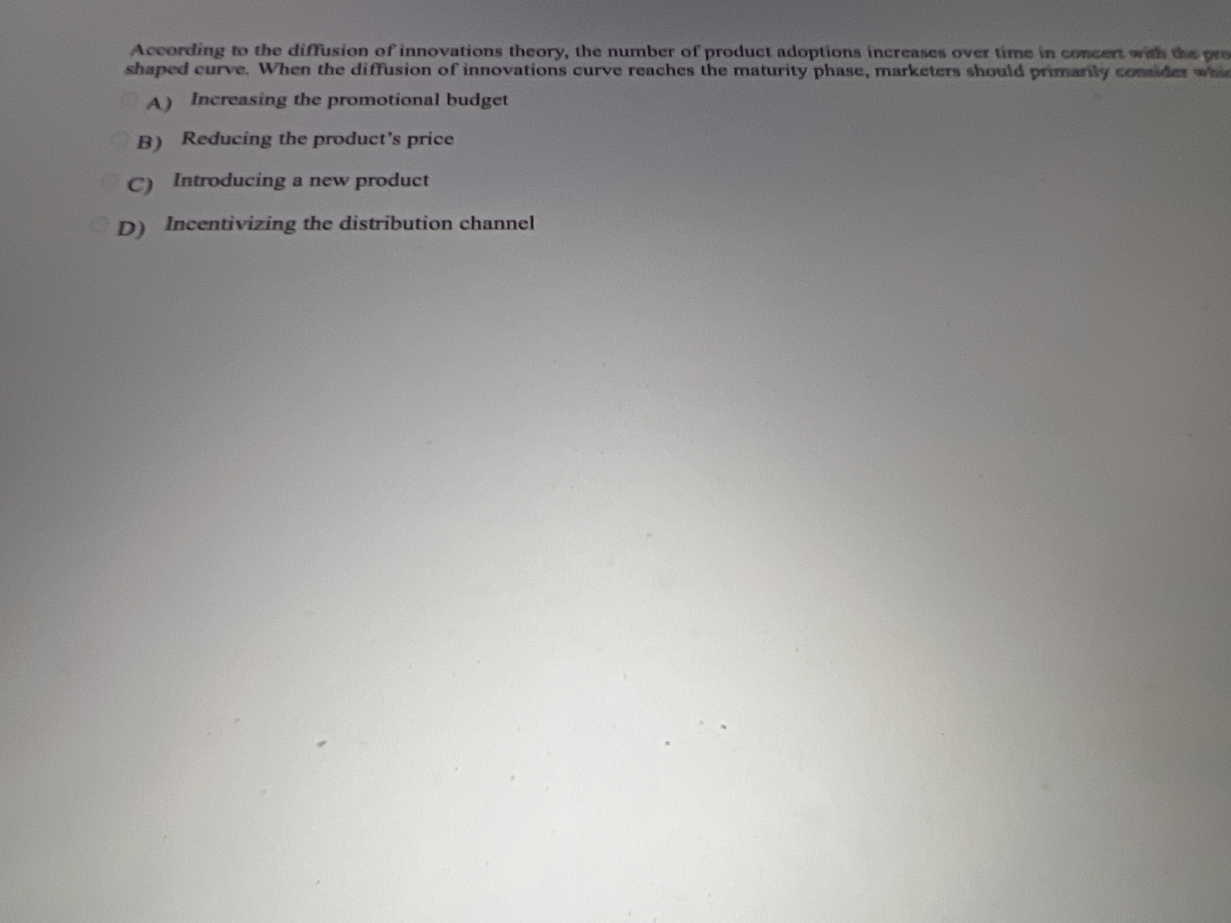 Solved According to the diffusion of innovations theory, the | Chegg.com