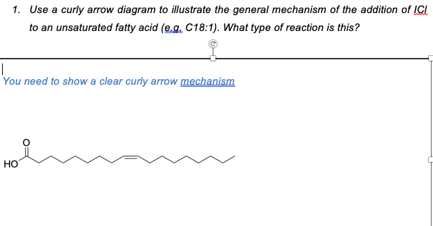 Solved 1. Use a curly arrow diagram to illustrate the | Chegg.com