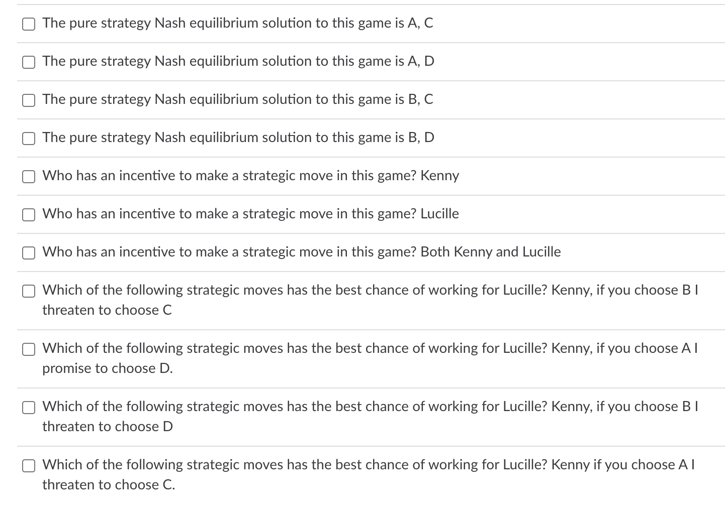 Solved Consider the following simultaneous game between | Chegg.com