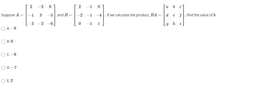 Solved Suppose A=⎣⎡2−1−3−23−26−5−6⎦⎤ and | Chegg.com