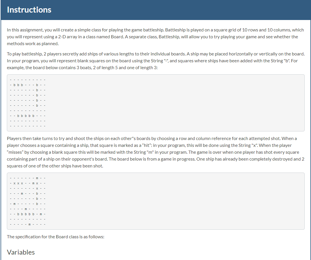 Solved Instructions In this assignment, you will create a | Chegg.com
