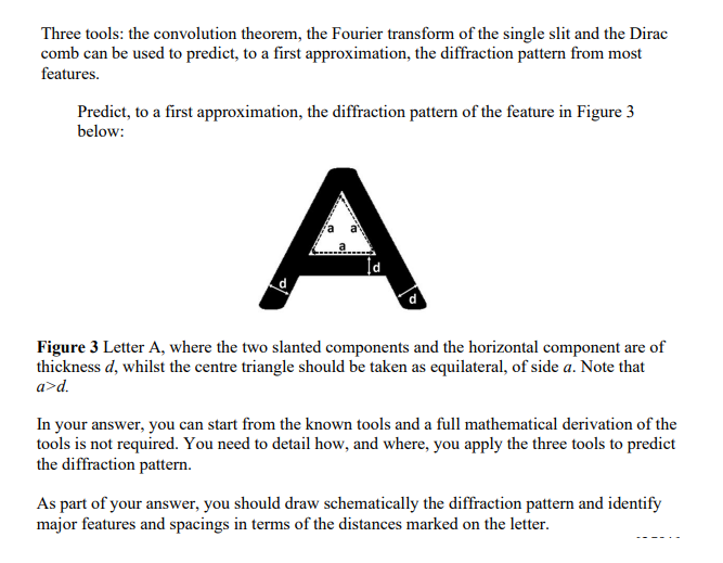 Three tools: the convolution theorem, the Fourier | Chegg.com