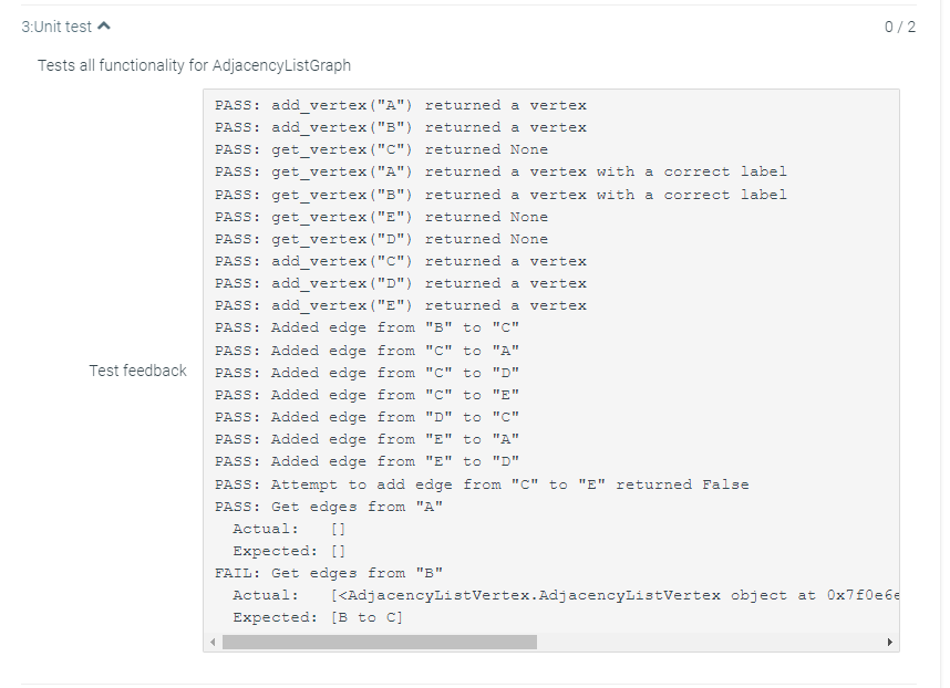 Solved class Vertex: def __init__(self, vertex_label): | Chegg.com