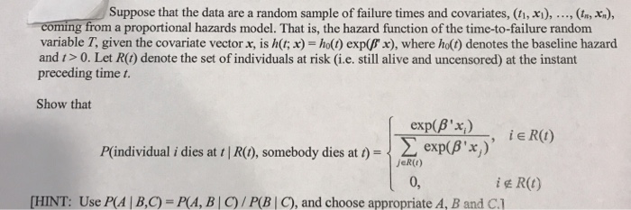 Solved Suppose that the data are a random sample of failure | Chegg.com
