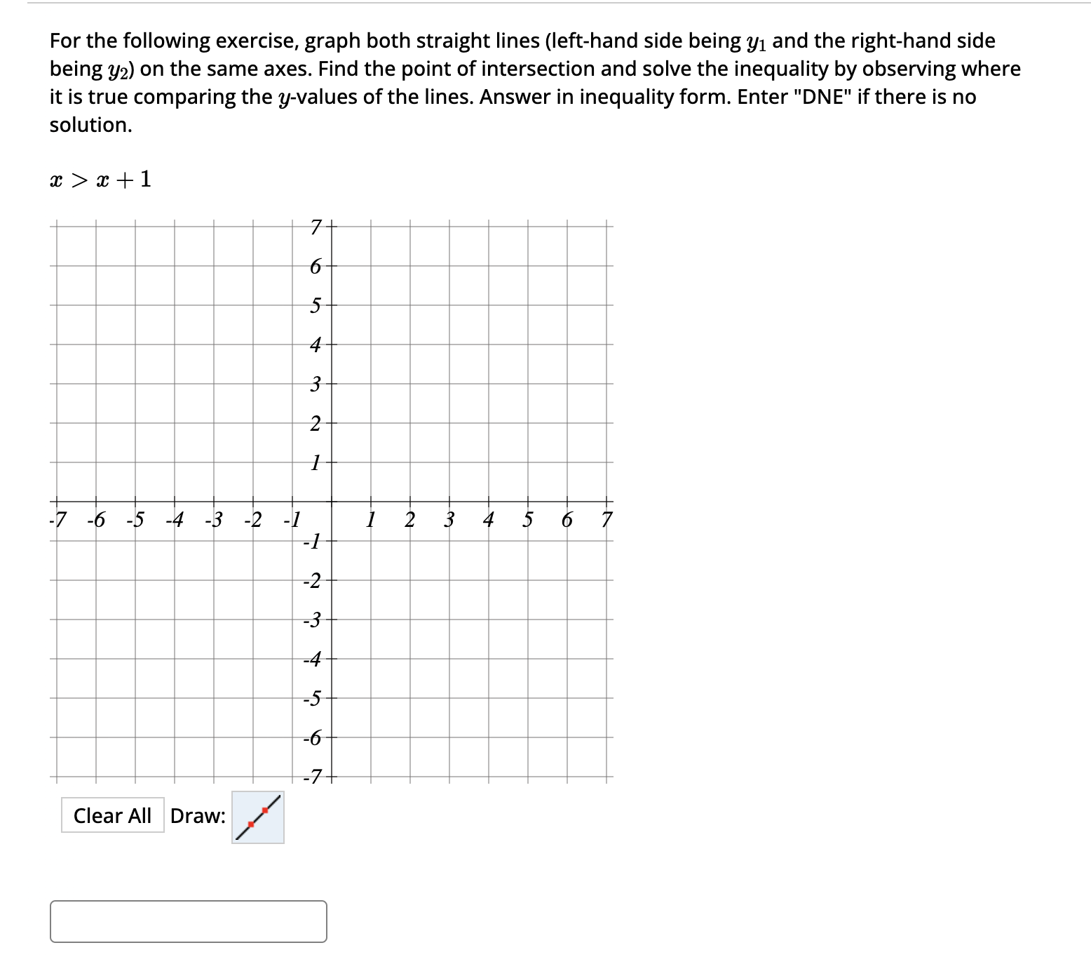 Solved For the following exercise, graph both straight lines | Chegg.com