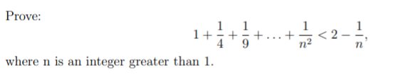Solved Prove: 1+ + + + n?