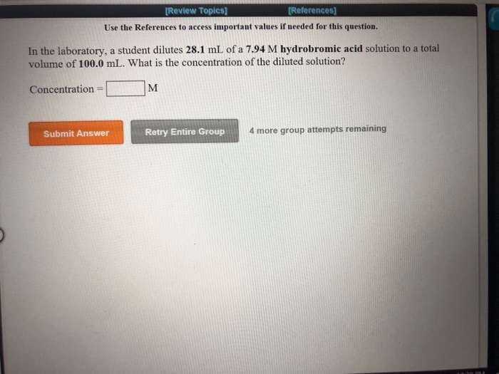Solved [Review Topics) Use the References to access | Chegg.com