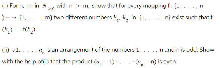 Solved (ii) a1,dots,an ﻿is an arrangement of the numbers | Chegg.com