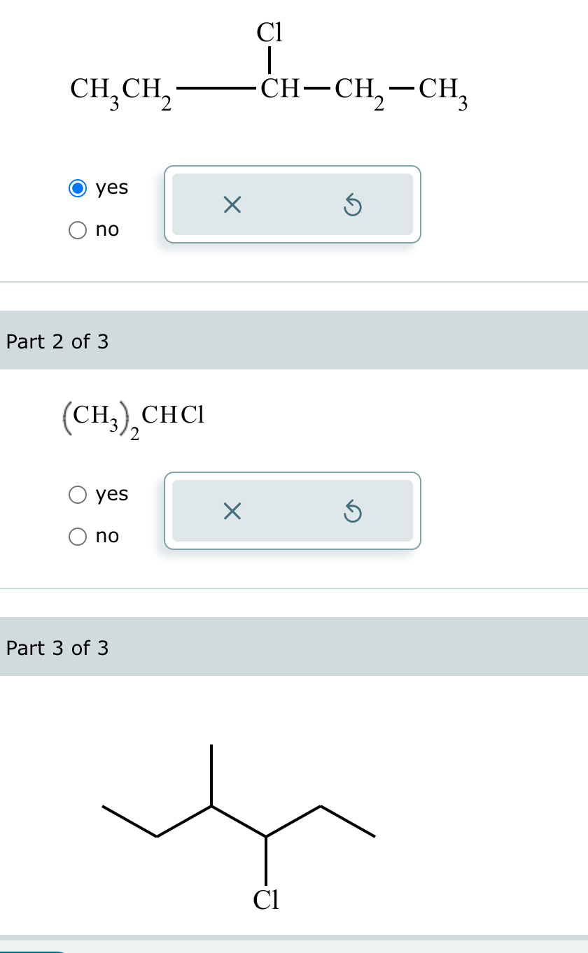 Solved Determine if each compound has a chirality center? | Chegg.com
