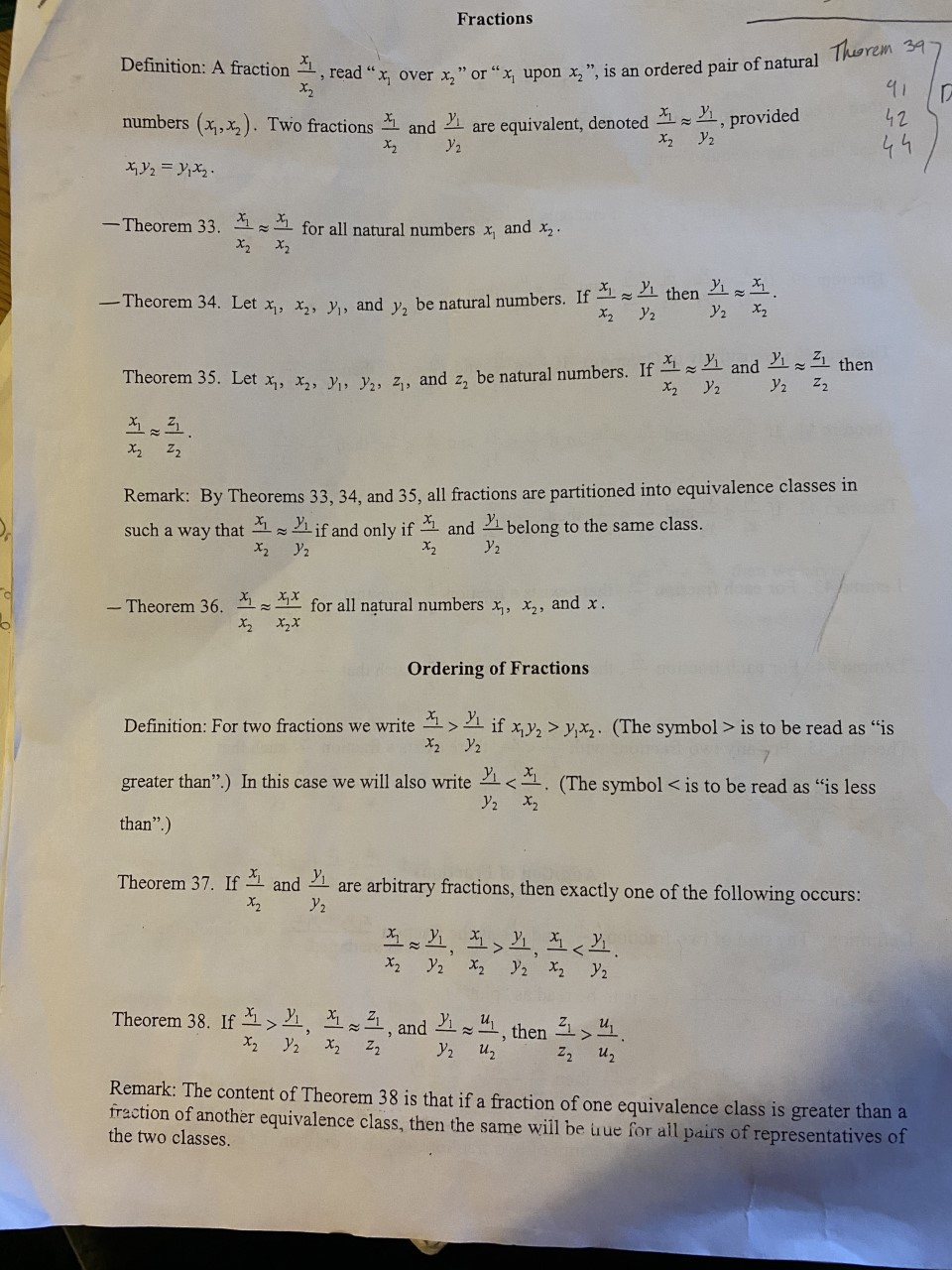 Solved Fractions Definition: A fraction 1,read “x, over x2 | Chegg.com