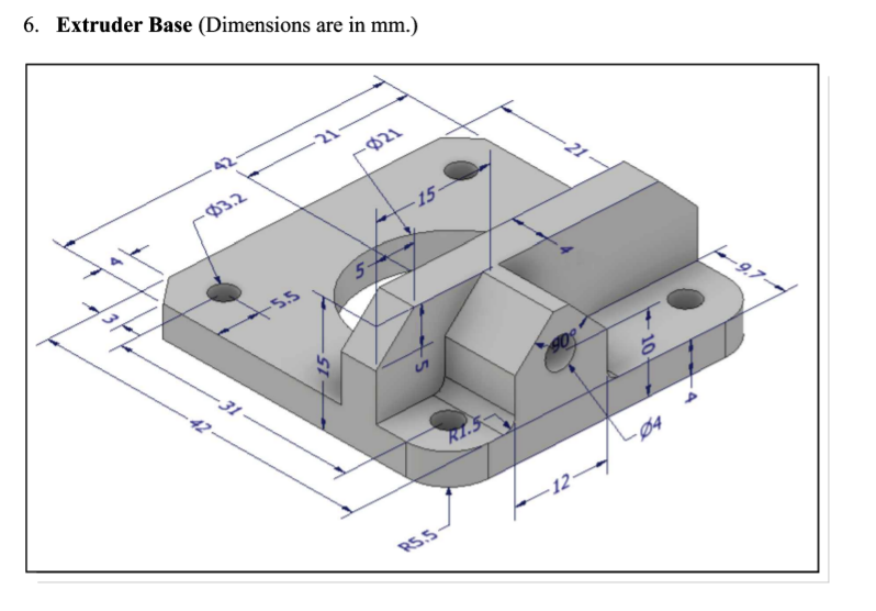 Solved SOLIDWORKS: Please show step-by-step solving given | Chegg.com