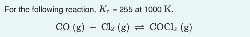 Solved If a reaction mixture initially contains a COCO | Chegg.com