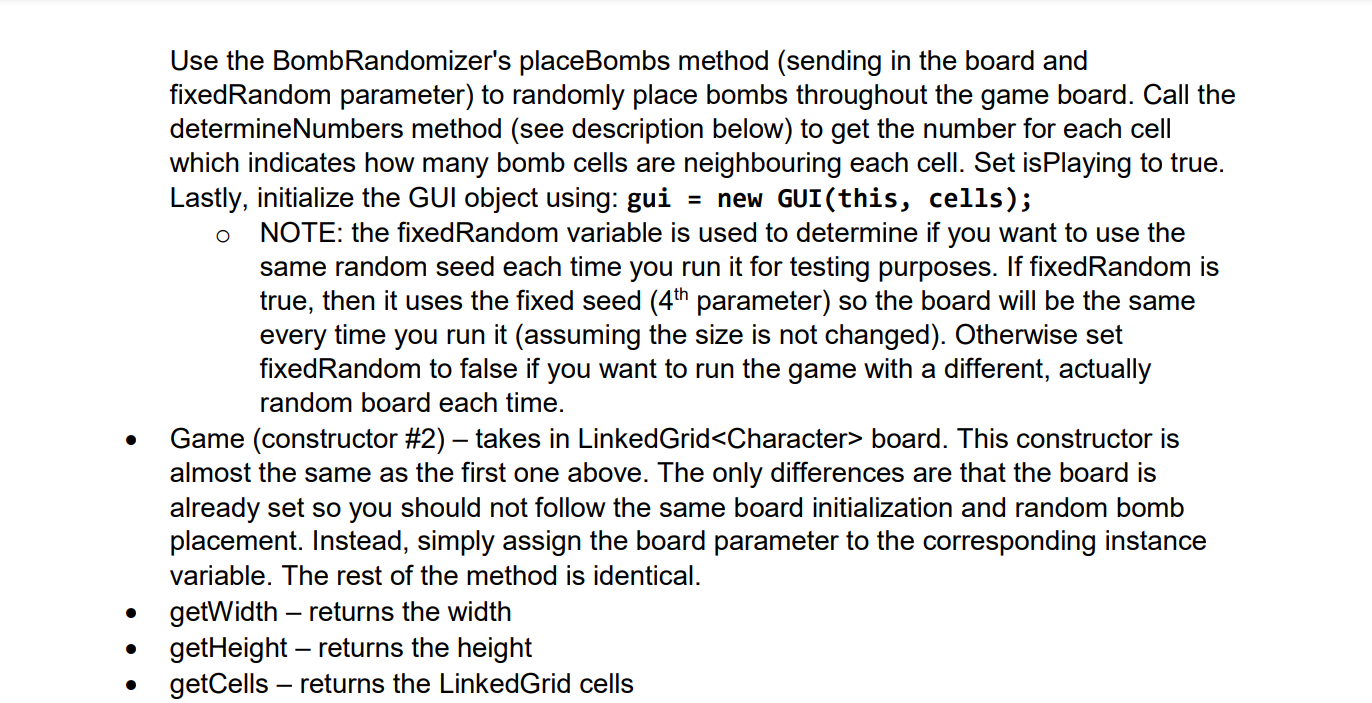 Solved Minesweeper is a solitaire computer game in which | Chegg.com