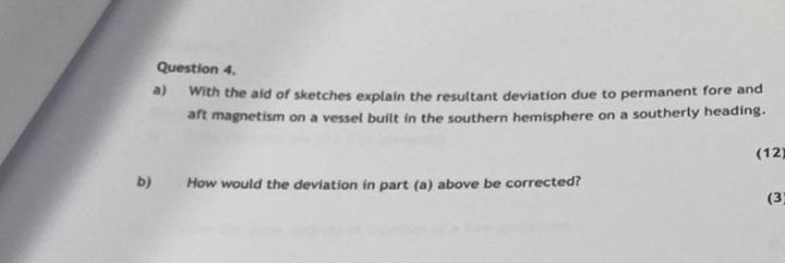 Solved Question 4. a) With the aid of sketches explain the | Chegg.com