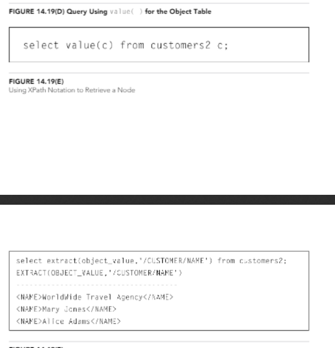 1. Create an Oracle Object Table consisting of an | Chegg.com
