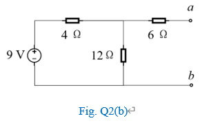 Solved If the resistor R is removed as shown in Fig. Q2(b), | Chegg.com