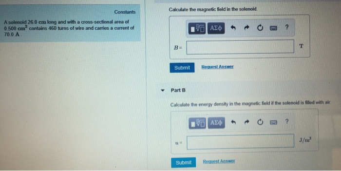 Solved Part Constants Calculate the total energy contained | Chegg.com