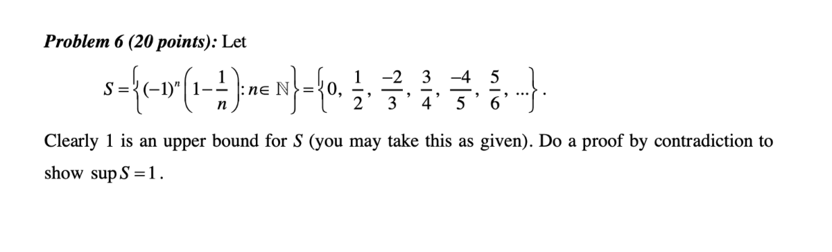 Solved Problem 6 (20 points): Let | Chegg.com