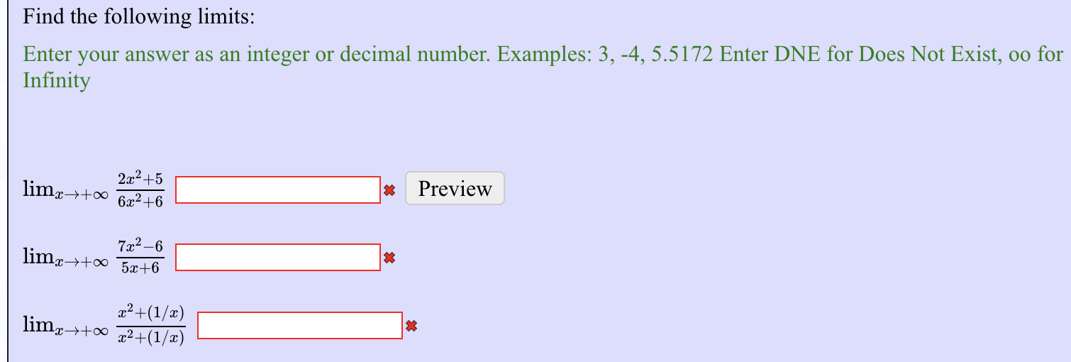 Solved Find the intercepts of the following functions Enter | Chegg.com