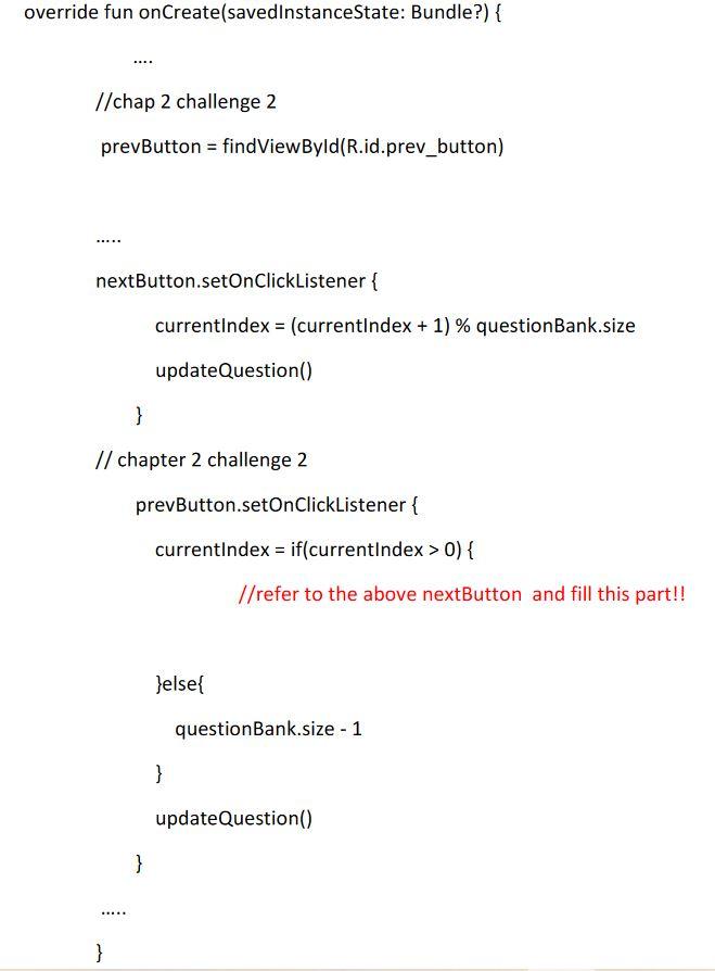 Solved Challenge: Add a Previous Button Add a button that | Chegg.com