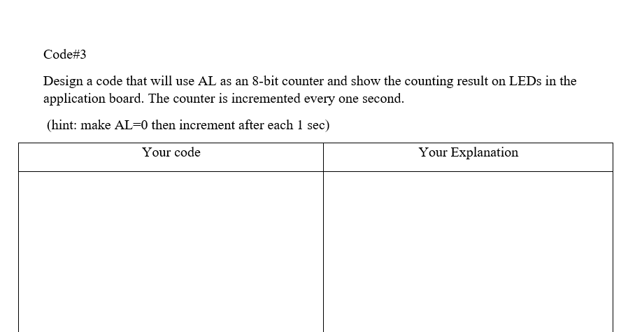 Solved use assembly language using emu 8086 pls just use | Chegg.com