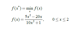 Solved One-Dimensional optimization methods a) Golden Ratio | Chegg.com