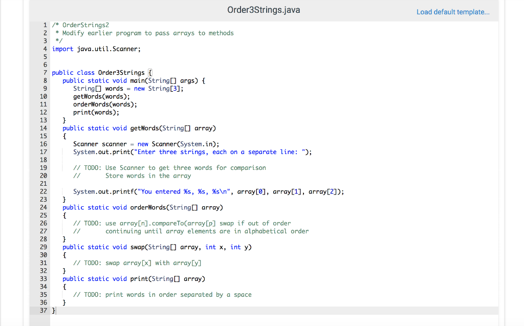 Solved Objective From Previous Solution Create Methods To 2175
