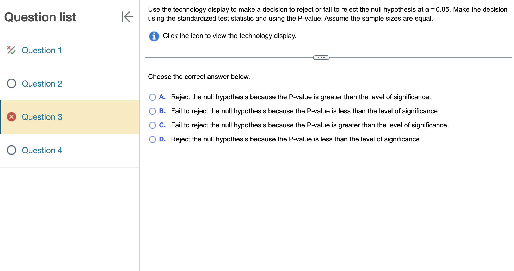 Solved Question list Question 1 Question 2 Question 3 | Chegg.com