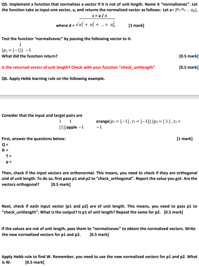 Solved Objectives • Implement a supervised Hebb rule in | Chegg.com