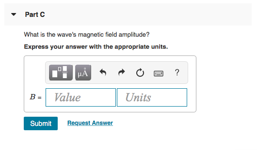 Solved Review Constants Part B What is the wave's frequency? | Chegg.com