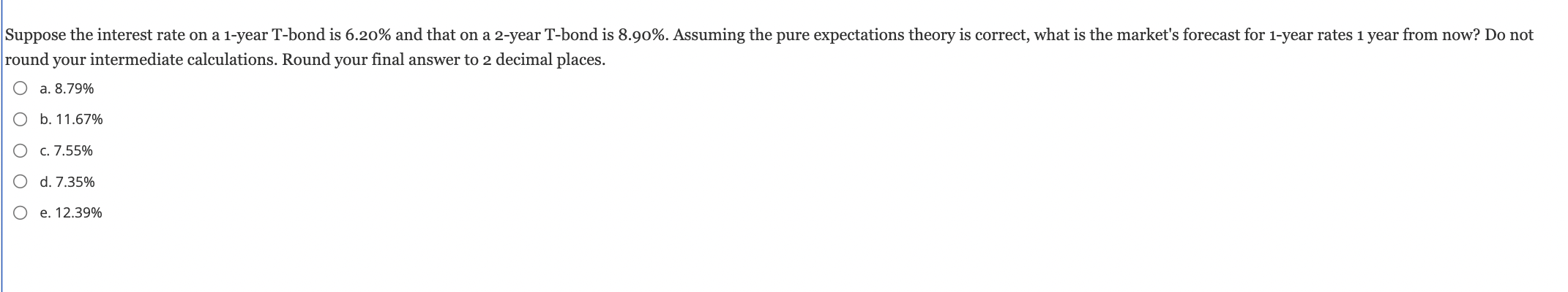 Solved round your intermediate calculations. Round your | Chegg.com