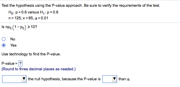 Solved Test the hypothesis using the P-value approach. Be | Chegg.com