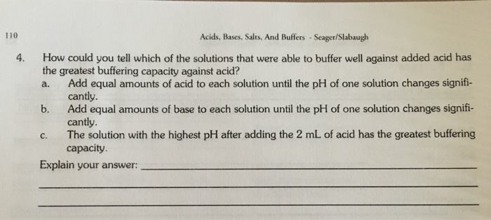 Solved 110 Acids, Bases, Salts, And Buffers SeagerlSlabaugh | Chegg.com