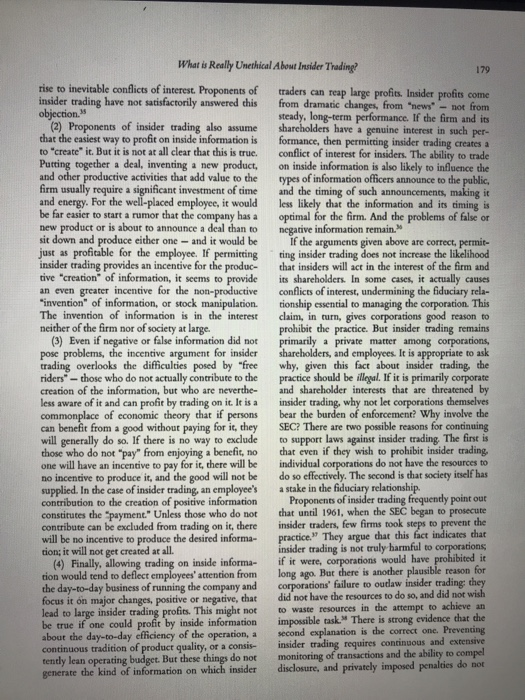 Solved Read the article “What is Really Unethical About | Chegg.com