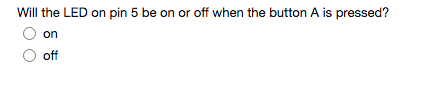 Solved Consider the button code below. int ledPin = 5; int | Chegg.com