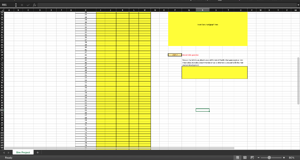 OPEN THE EXCEL FILE INCLUDED WITH | Chegg.com