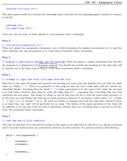 Solved Repetition Using the End of File Condition Compile | Chegg.com