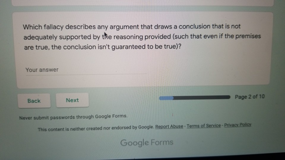 Solved Argument Z commits a fallacy, so we can be certain | Chegg.com